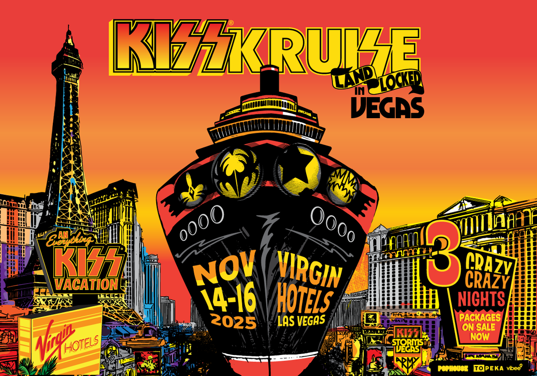 KISS Kruise: Land-Locked In Vegas Set of 4 Icons Guitar Picks – KISS ...
